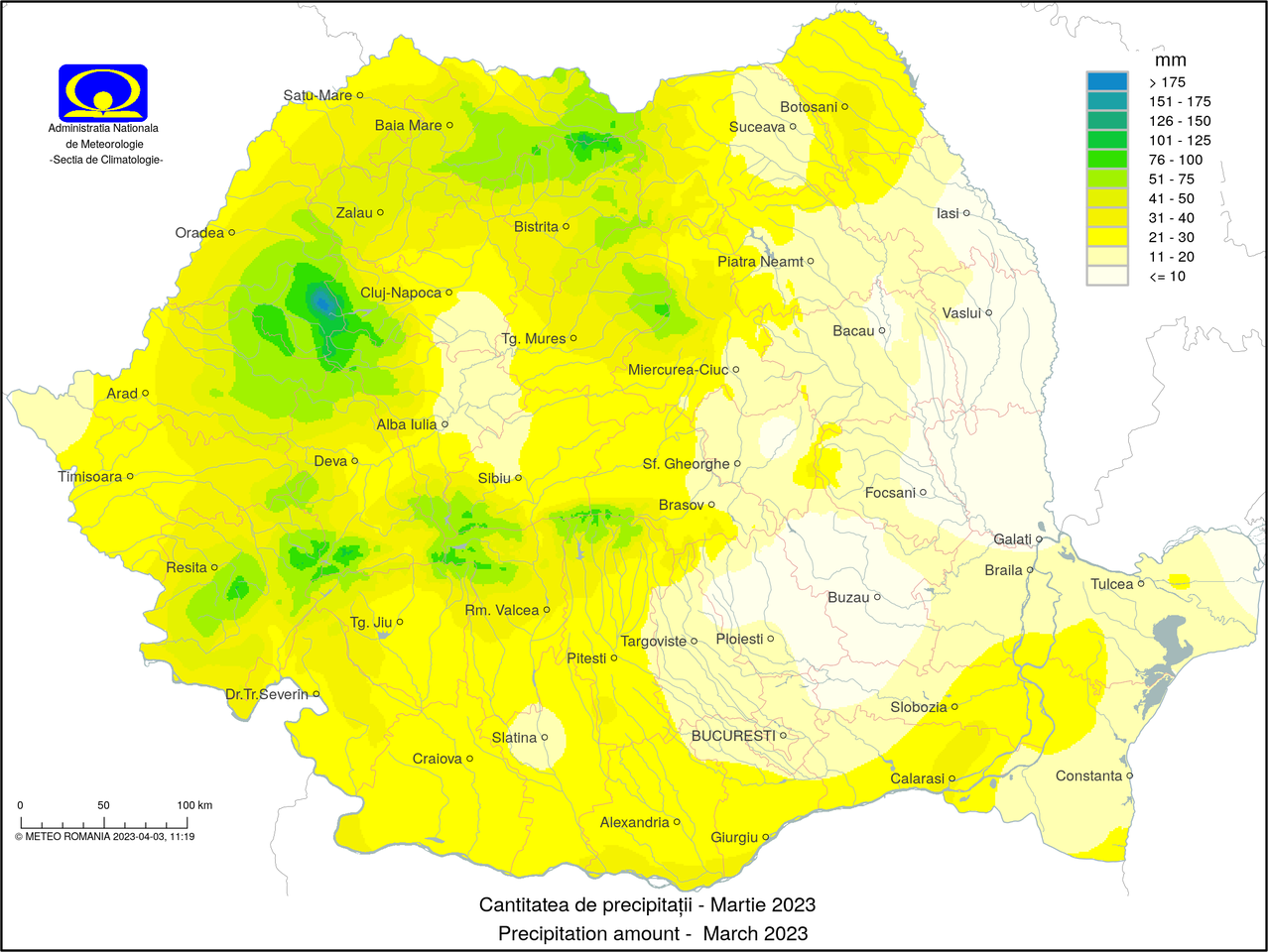 Meteo Romania | Proiecte naționale