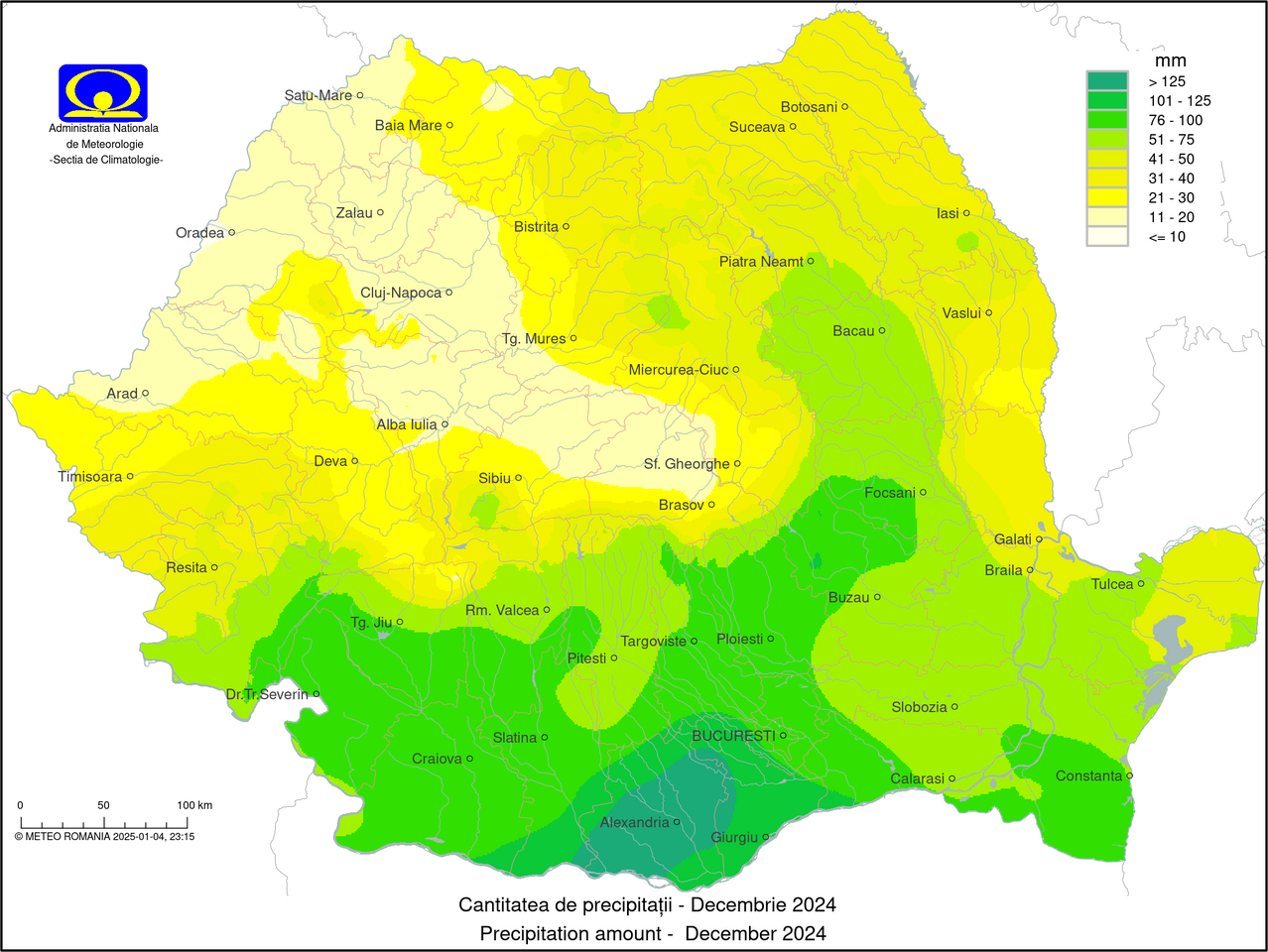 Meteo Romania | Buletin meteo