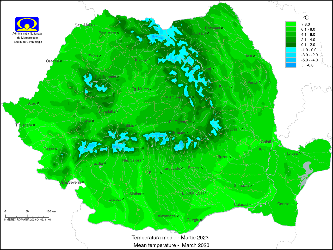 Meteo Romania | Proiecte naționale