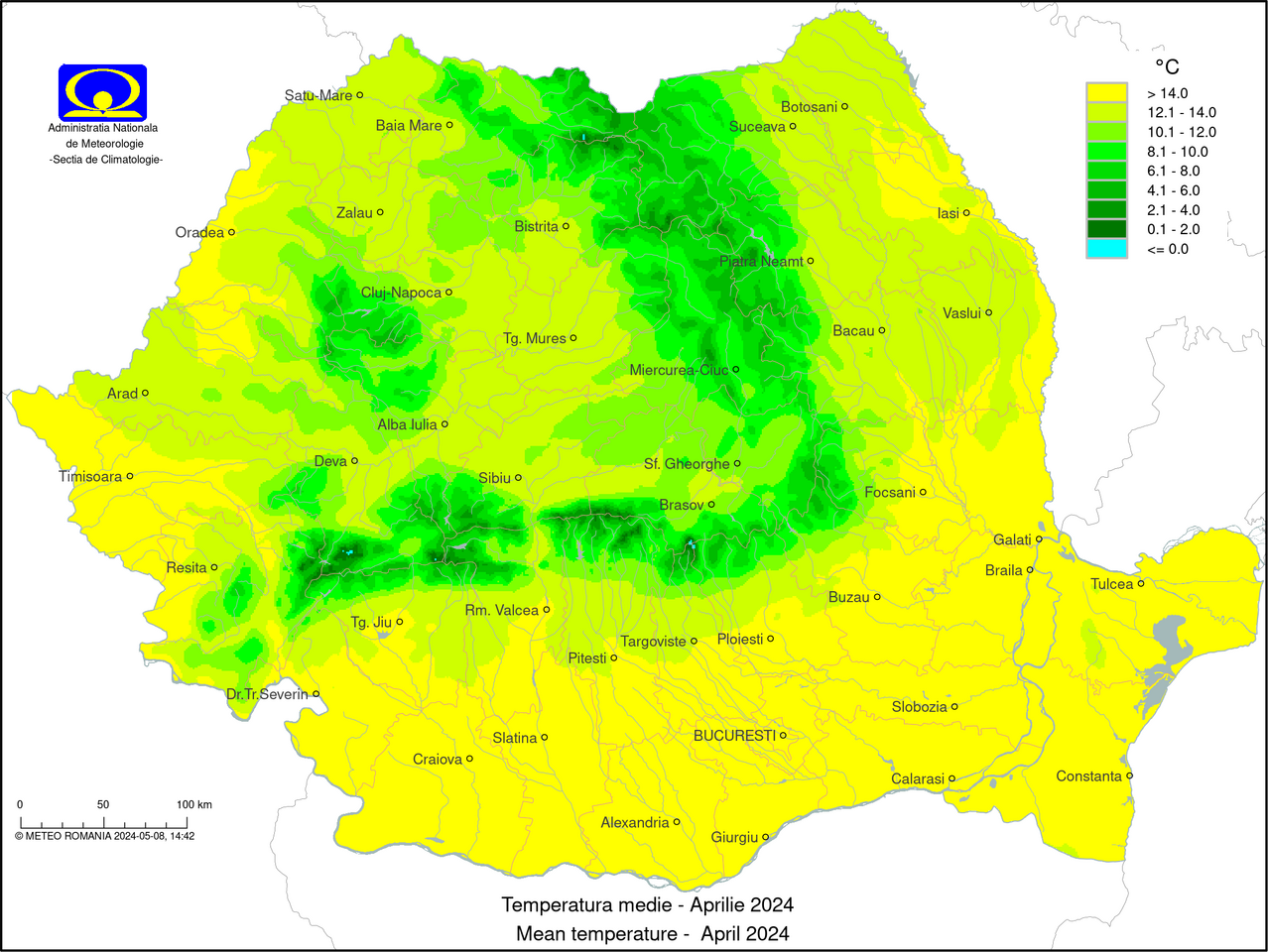 Meteo Romania | Monitorizare climatică