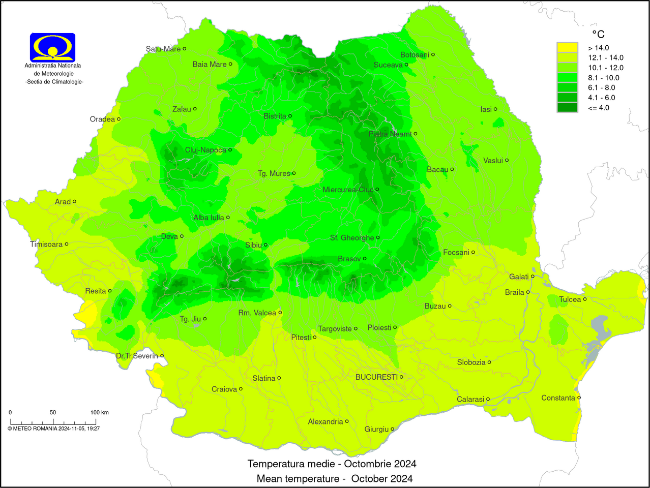 Meteo Romania | Starea vremii – România